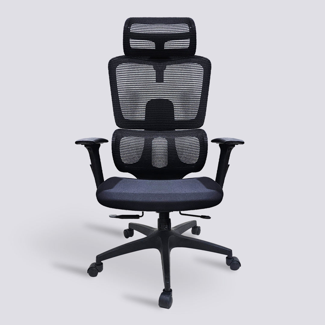 Buy High Back Executive Net Revolving Chair 1510 In Metal Frame ...