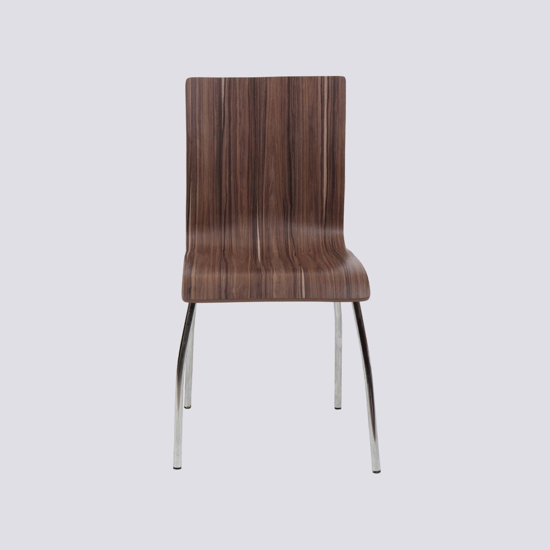 Buy Cafe Laminate Chair 801 In Metal Frame | Omacme Furniture