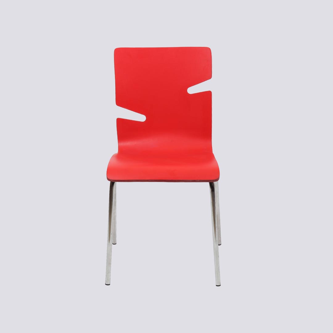 Buy Cafe Laminate Chair 806 In Metal Frame | Omacme Furniture