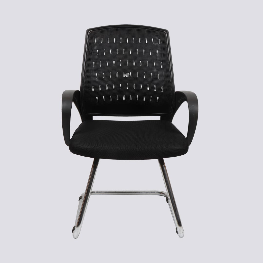 Buy Mid Back Office Fix Net Chair 2702 In Metal Frame | Omacme Furniture