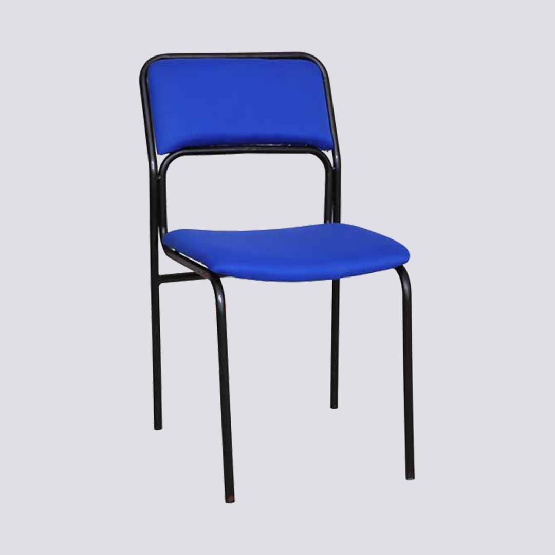 Buy Mid Back Office Fix Chair 361 In Metal Frame | Omacme Furniture