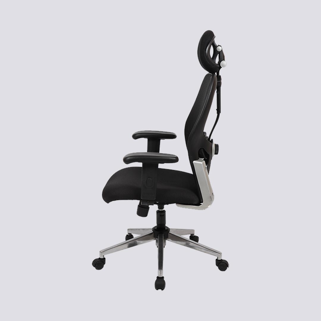 Buy High Back Executive Net Revolving Chair 1318 In Metal Frame ...