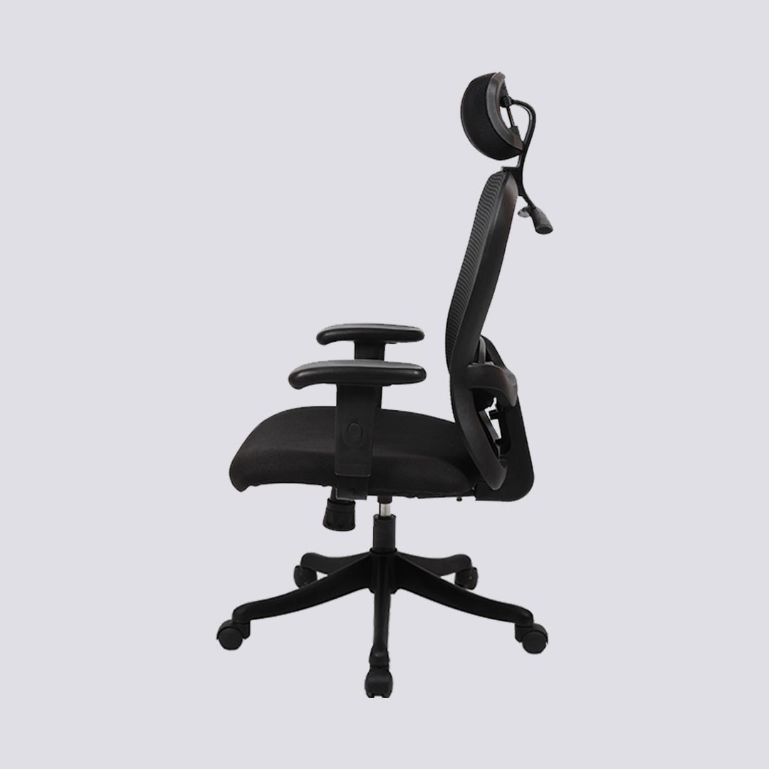 Buy High Back Executive Net Revolving Chair 1312 In Metal Frame ...