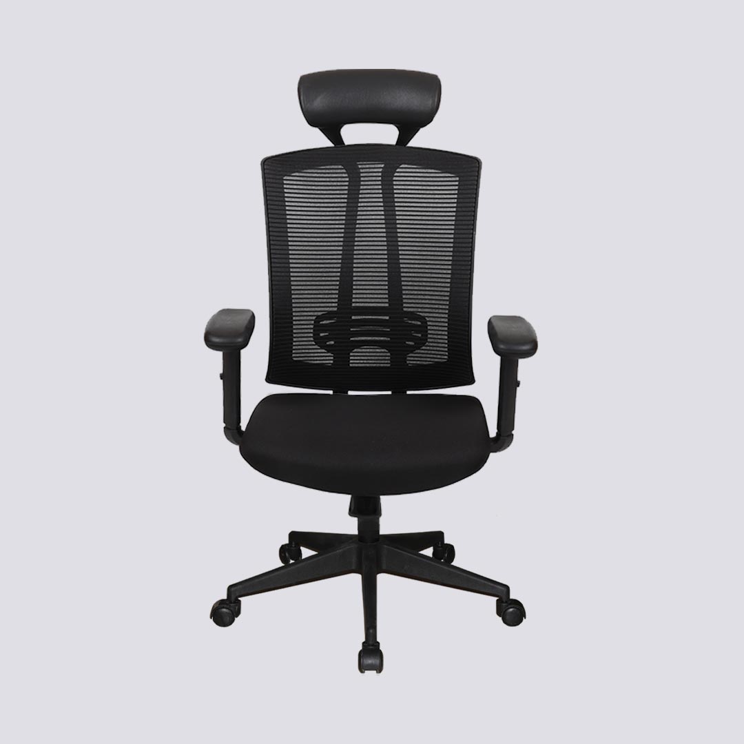 Buy Mid Back Executive Net Revolving Chair 1308 In Metal Frame | Omacme ...