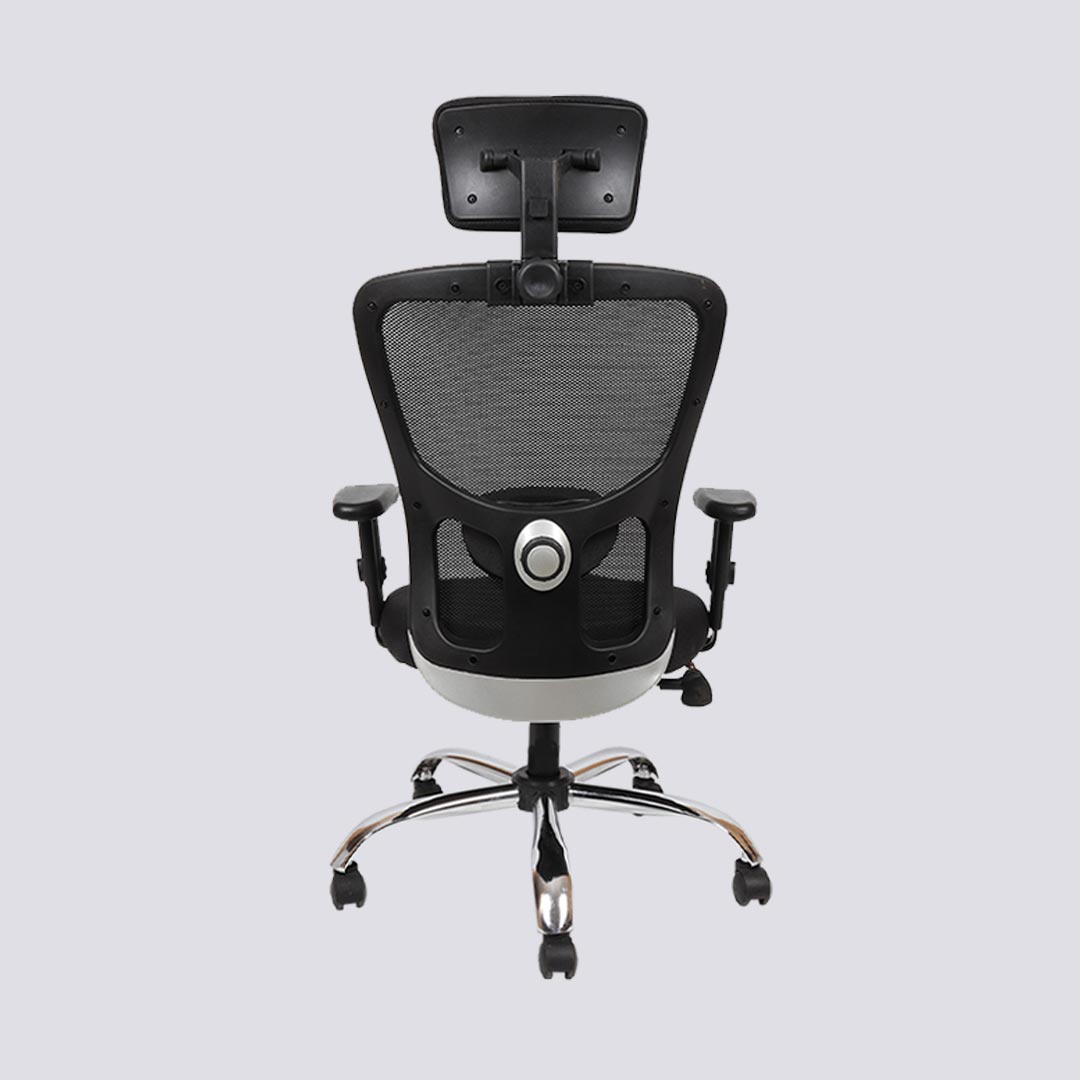 Buy High Back Executive Net Revolving Chair 1310 In Metal Frame ...