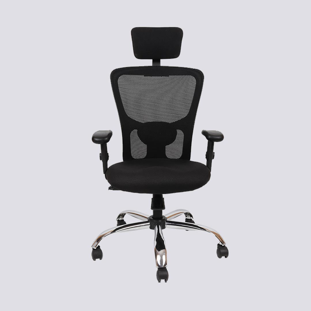 Buy High Back Executive Net Revolving Chair 1310 In Metal Frame ...