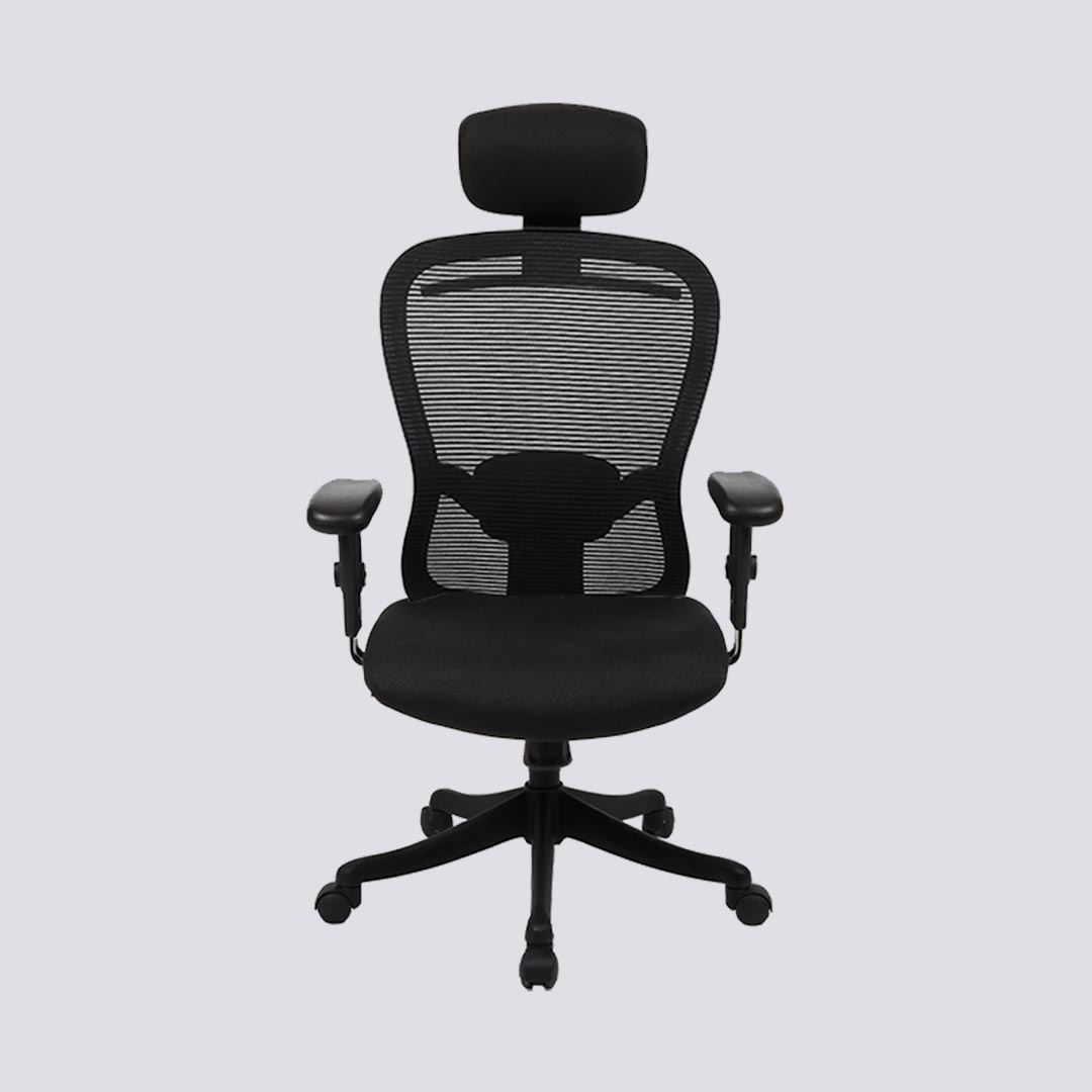 Buy High Back Executive Net Revolving Chair 1312 In Metal Frame ...