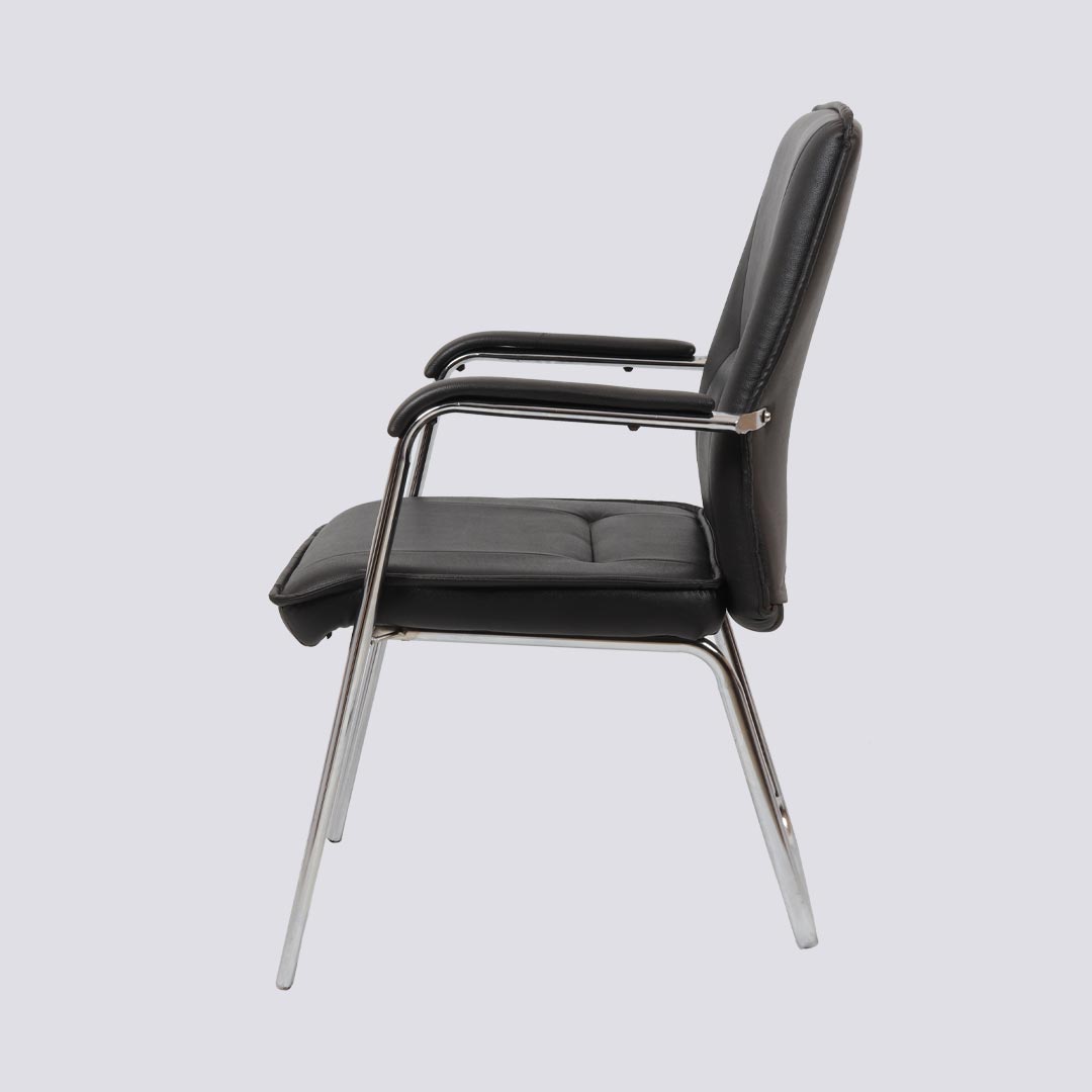 Buy High Back Office Fix chair 312 In Metal Frame | Omacme Furniture