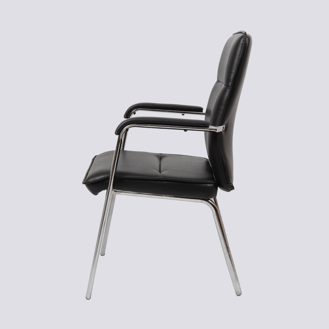 Buy High Back Office Fix chair 313 In Metal Frame | Omacme Furniture
